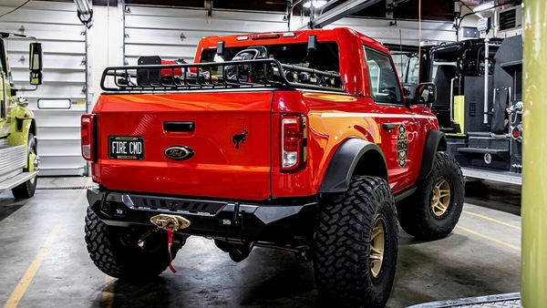 BDS built a two-door Ford Bronco rescue pickup