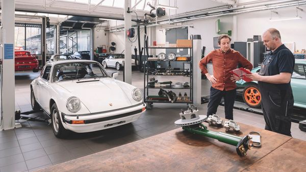 Porsche engine designer Hans Mezger's 911 gets restored