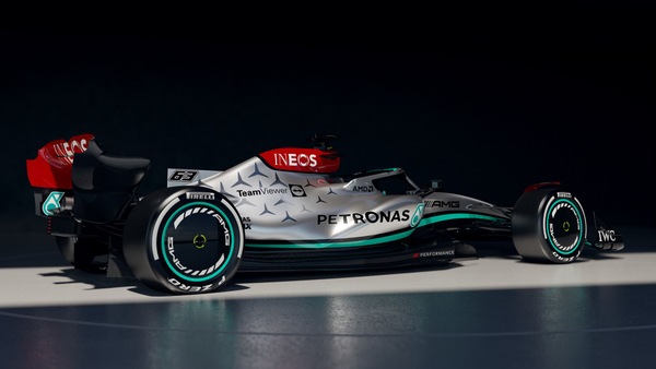 Mercedes-Benz AMG reveals W13 race car for 2022 F1 season