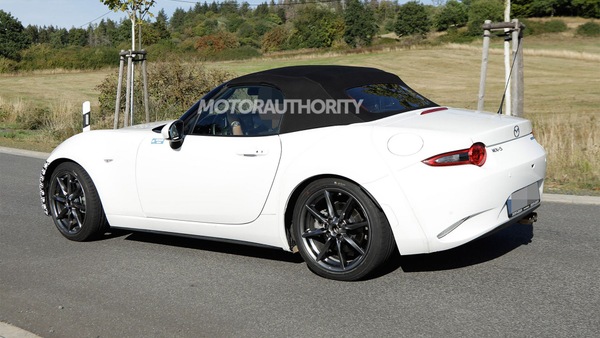 2024 Mazda MX-5 Miata (NE) spy shots: Redesigned roadster starts testing