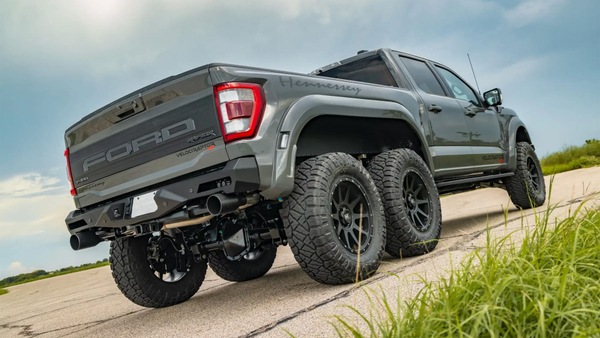 Hennessey Velociraptor 6x6 pickup returns with 558 hp