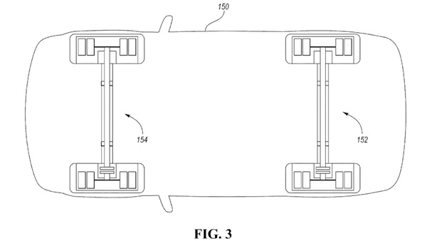 Ford patents solid axle with hub motors for EVs