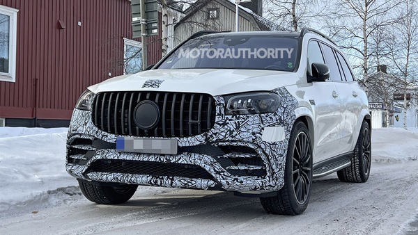 2024 Mercedes-Benz AMG GLS 63 spy shots