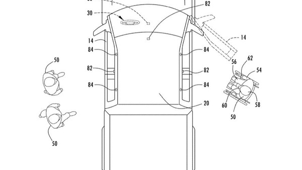Ford might turn the steering wheel into a deployable assist handle