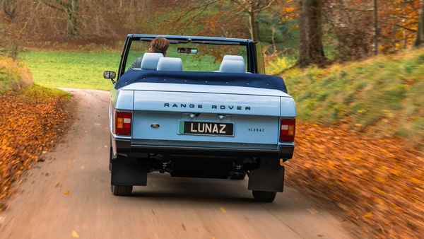 Range Rover Classic convertible given EV treatment by Lunaz