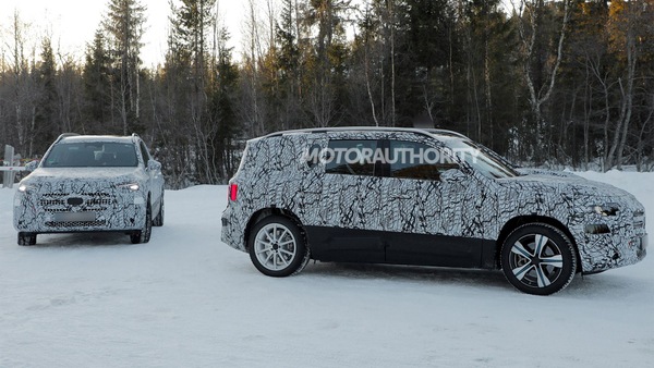 2027 Mercedes-Benz GLB-Class EV caught on video