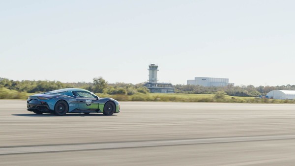 Maserati MC20 prototype sets new self-driving speed record