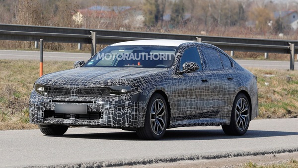 2028 BMW 5-Series spied with Neue Klasse styling