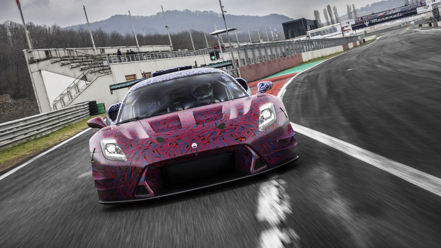 Maserati MC20 GT2 race car