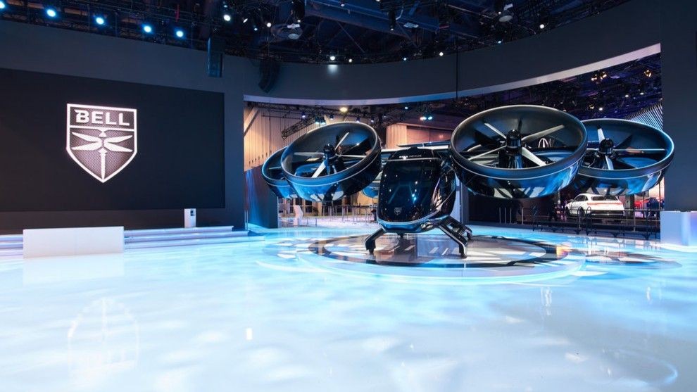 Electrified Bell Nexus concept shows how Uber Air could take off